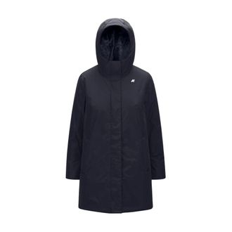 K-Way Sophie Soft Touch Marmotta - - Coats - Damen - Blau - L