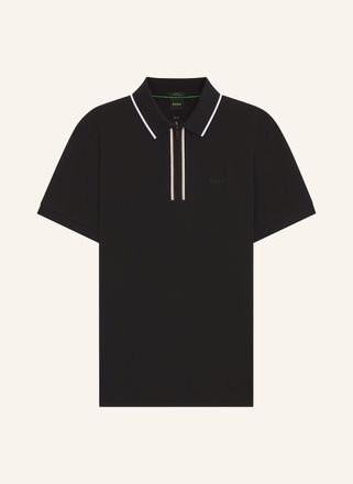 HUGO BOSS Jersey-Poloshirt Philix schwarz