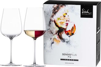 Eisch Allroundweinglas Essenca Sensisplus Fruchtig & Aromatisch (2 St&uuml;ck), Weingl&auml;ser f&uuml;r fruchtige Wei&szlig;- und Rotweine, sp&uuml;lmaschinenfeste Kristallgl&auml;ser, M