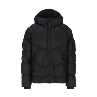 C.P. Company Kurze Daunenjacke - - Jackets - Herren - Schwarzk - S