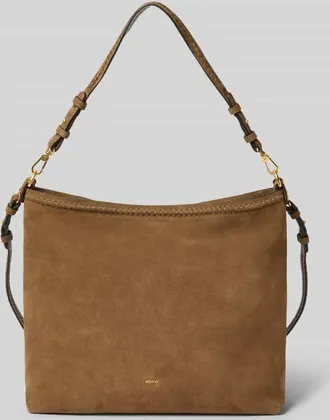 Abro Crossbody Bag aus echtem Leder mit Logo-Detail