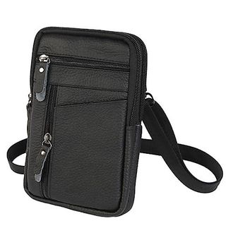 Generic Sac &agrave; main tendance pour homme - Sac &agrave; main &agrave; bandouli&egrave;re - Sac banane de voyage &agrave; suspendre - Sac &agrave; main pour femme - Marque (noir, taille unique)