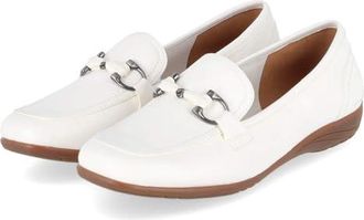 Josef Seibel 7483468/000 Mocassins en cuir lisse pour femme Blanc Pointure 36, Blanc., 38 EU