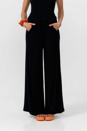 Suite13lab Damen vegan Hose Yala Schwarz