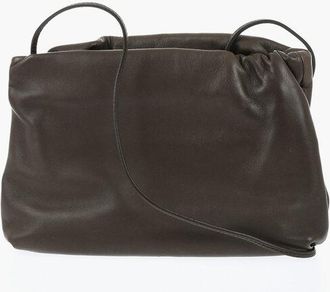 The Row Solid Color Leather Shoulder Bag size Unica