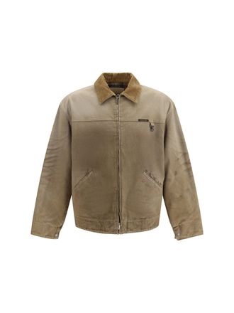 Golden Goose Reversible Cotton Workwear Jacket - Beige