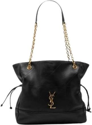 Saint Laurent Pre-owned Jamie Shopping Tote - Femme - Pre-owned - Noir - Taille: ONE Size