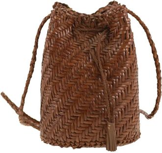 Dragon Diffusion Beuteltaschen - Pompom Double Jump - Bucket Bag - Gr. unisize - in Braun - für Damen