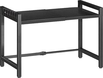 Generic Mikrowellenhalterung - Ausziehbares Mikrowellenregal, mehrschichtige Mikrowellen-Ablage | verschlei&szlig;fester K&uuml;chen-Organizer, Ablage f&uuml;r 72 kg &Ouml;fen