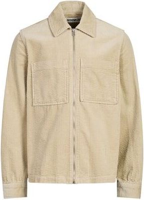 Minimum Surchemise zipp&eacute;e en velours c&ocirc;tel&eacute; en coton