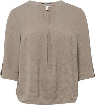 QS by s.Oliver Langarmbluse Bluse Tunikabluse
