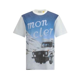 Moncler T-Shirt - - Tops - Herren - Mehrfarbig - S
