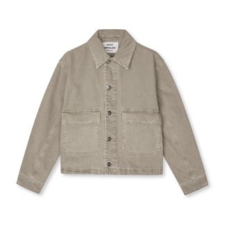 Mads Norgaard Soil Denim Norton Jacket - - Jackets - Damen - Beige - S/M