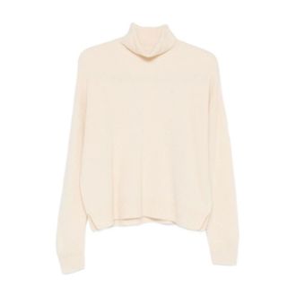 Majestic Filatures Eleganter Bianco Pullover Aw25 - - Knitwear - Damen - Wei&szlig; - M