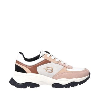 Baldinini Low-Top Sneaker - SNEAKER BALDININI - Gr. 38,5 (EU) - in Beige - f&uuml;r Damen