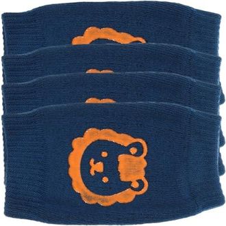 Beaupretty VALICLUD Chaussettes de Danse Antid&eacute;rapantes en Coton Bleu Marine Prot&egrave;ge-Chaussures pour Danseurs Lot de 2 Paires Adapt&eacute;es &agrave; Parquet Carrelage et Moq