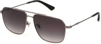 Police Homme, Accessoires, Gris, Taille: 60 MM Spln32 509Y Lunettes de soleil