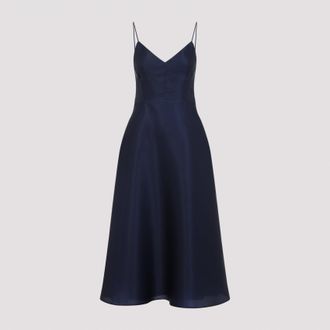 Alberta Ferretti Robe mi-longue en organza triple Alberta Ferretti