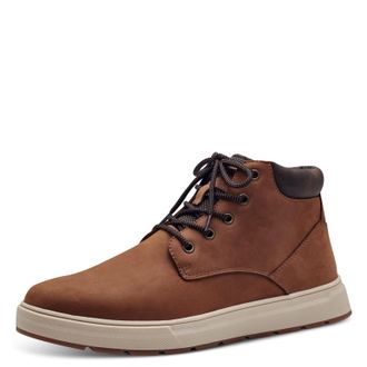 s.Oliver Herren Sneaker hoch mit F&uuml;tterung Winter Bequem, Braun (Cognac), 43 EU