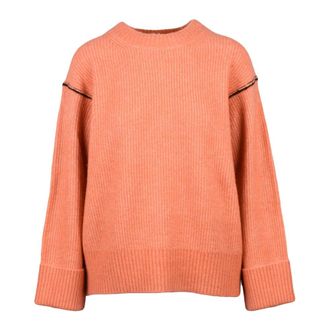 A|X Armani Exchange Maglione Cannettato - Femme - Pulls - Rose - Taille: 38 FR