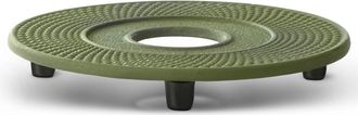 Bredemeijer runder gr&uuml;ner gusseiserner Untersetzer Xilin &Oslash; ca. 13 cm, Gr&uuml;n