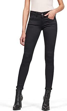 G-Star G-Star Femme Jean Lynn Mid Super Skinny, Noir (pitch black D15266-9142-A810), 25W / 30L