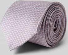 Gierremilano Seidenkrawatte aus reiner Seide mit Logo-Patch (7,5 cm)