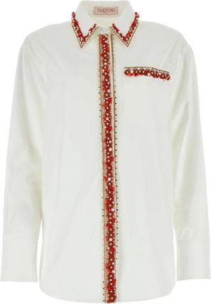 Valentino Garavani Femme, Blouses et Chemises, Blanc, Taille: 36 FR Casual Chemises