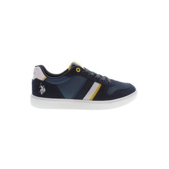U.S.Polo Association Blaue Polyester Herren Sneaker - - Shoes - Herren - Mehrfarbig - 44 EU