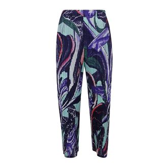 Issey Miyake Femme, Pantalons, Violet, Taille: 40 FR Tardivo Pants