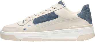 Filling Pieces Low-Top Sneaker - Cruiser Tech Fuzz Beige / Blue - Gr. 39 (EU) - in Beige - f&uuml;r Damen