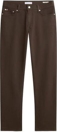 Tommy Hilfiger Jean droit en coton m&eacute;lang&eacute;