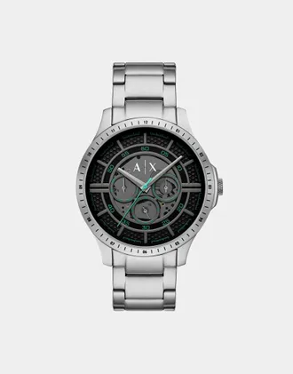 A|X Armani Exchange Multifunction - Montre en acier inoxydable - Argenté