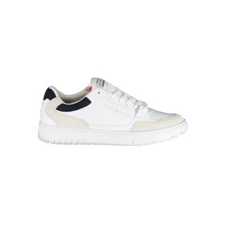Tommy Hilfiger Weier Herren Sneaker Klares Statement - - Shoes - Herren - Wei&szlig; - 40 EU