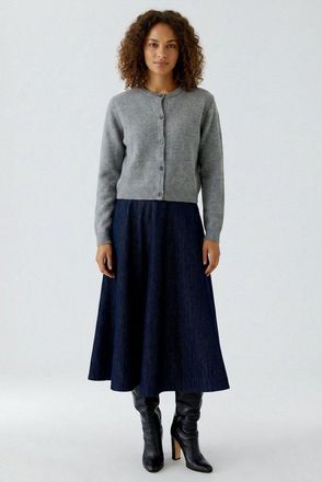 Oui Strickjacke ILAYA L&auml;ssig geschnitten