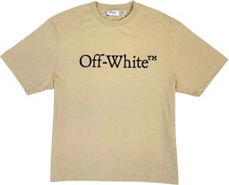 Off-white Homme, Tops, Beige, Taille: XS T-Chemises
