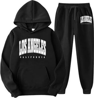 Generic Survetement Complet Homme Pas Cher Ensemble Survetement Coton Ensemble Paillette Homme Ensemble SurvêTement Noir Tenue Sport Homme Pas Cher Survet Hom