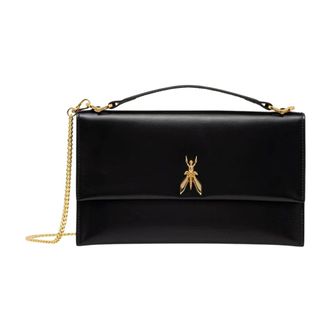 Patrizia Pepe Pochette Enveloppe - Femme - Sacs - Noir - Taille: ONE Size