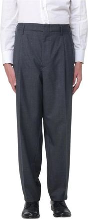Brunello Cucinelli Virgin Wool Fresco Hose - - Trousers - Herren - Grau - 2XL
