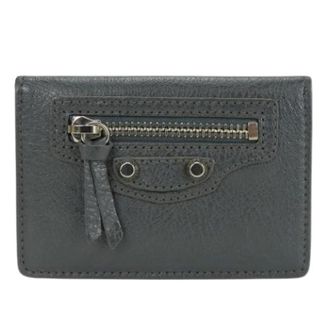 Balenciaga Portefeuille en cuir vintage Pre-owned - Femme - Pre-owned - Gris - Taille: ONE Size