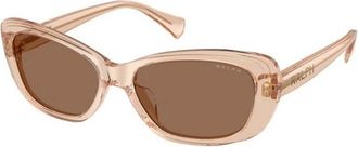 Ralph Lauren Femme, Accessoires, Brun, Taille: 55 MM Ra5322U 621173 Lunettes de soleil