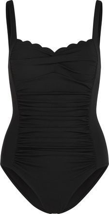 Hunkem&ouml;ller Hunkem&ouml;ller Badeanzug Shaping Scallop - Caviar - M