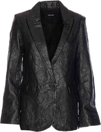Zadig&Voltaire Blouson En Cuir - Noir