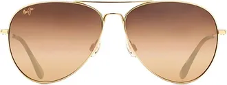 Maui Jim lunettes de soleil Mavericks - Or