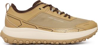 Tommy Hilfiger Sneakers Tommy Hilfiger The Canyon X M Mix Runner Wpm FM0FM06066 Hellbraun