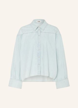 Drykorn Drykorn Hemdbluse Seleni In Jeansoptik blau