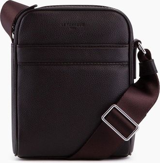 Le Tanneur Petite sacoche Charles en cuir grainé