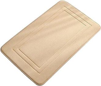 Generic Tapis de salle de bain absorbant leau, antid&eacute;rapant, ultra doux, en mousse &agrave; m&eacute;moire de forme, s&eacute;chage rapide, facile &agrave; nettoyer, pour douche, baignoi