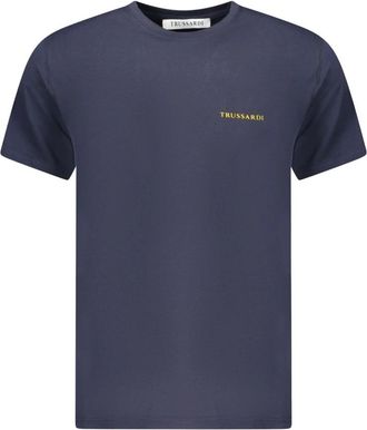 Trussardi Kurzarm-T-Shirt - - Tops - Herren - Blau - XL