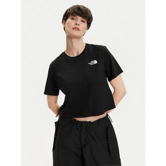The North Face T-Shirt Simple Dome NF0A87U4 Schwarz Relaxed Fit